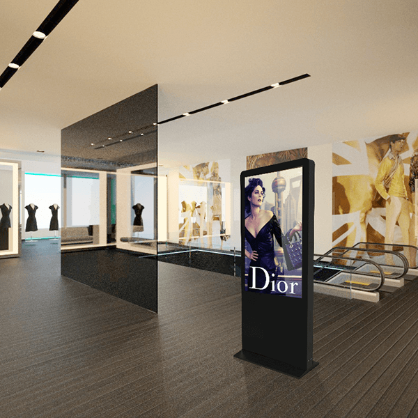 Eclipse Digital Media Digital Signage Shop 50″ Double Sided ...