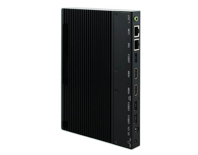 iBASE SE-102-N Dual Output, -40°C to +70°C, Digital Signage Player ...