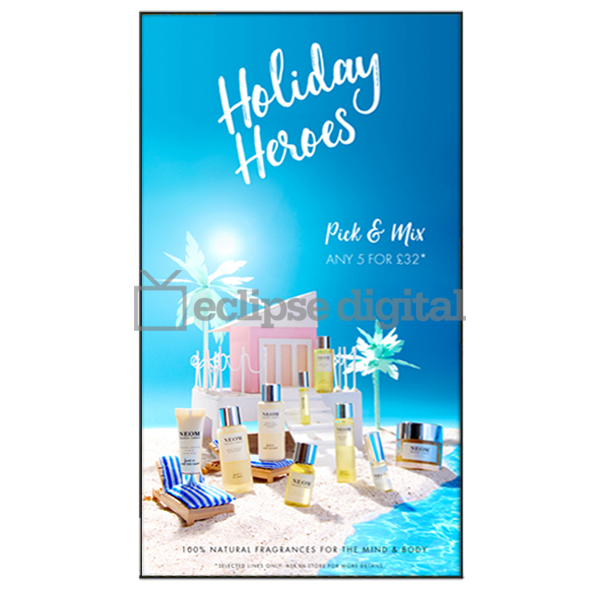 75″ Ultra High Bright Display | Eclipse Digital Media